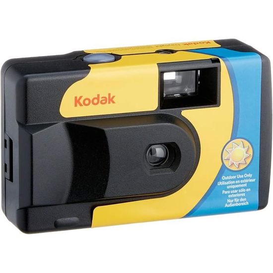 Kodak SUC Daylight 39 800iso Appareil Photo analogique jetable Jaune et ...