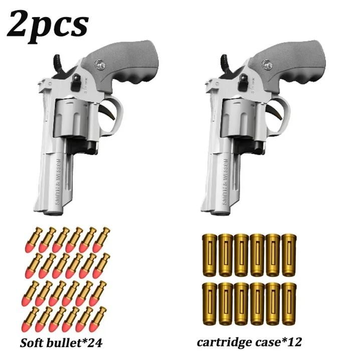 Déco de fête murale,Pistolet à balle molle revolver ZP5,odorjouet ...