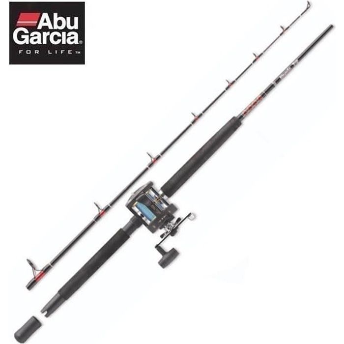 Ensemble de pêche trolling Abu Garcia Muscle Tip - Canne de 1.80m ...