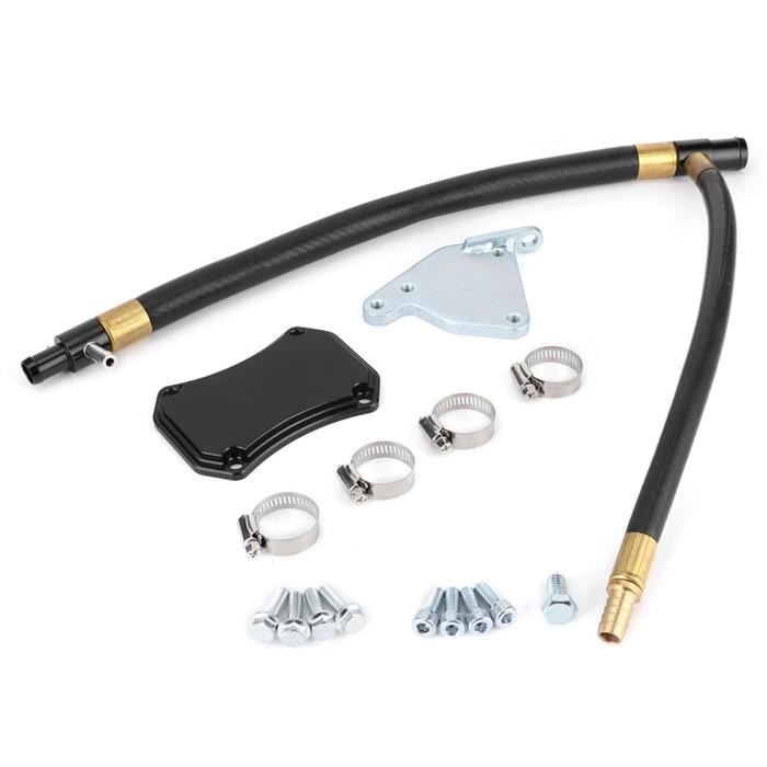Ashata Suppression EGR Kit de Suppression de Refroidisseur Vanne EGR Convient pour Duramax 2011 ...