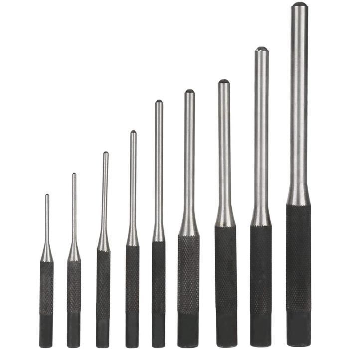 Outil de poinçonnage central9 pièces 40CR poinçon central en métal ...