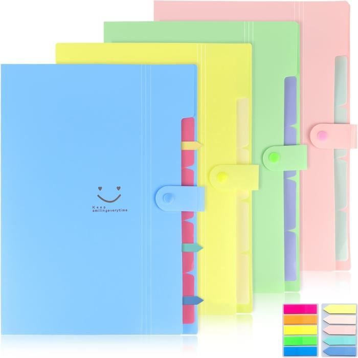 Trieur Document 5 Compartiments Rangement Documents Papier A4 Expansion ...