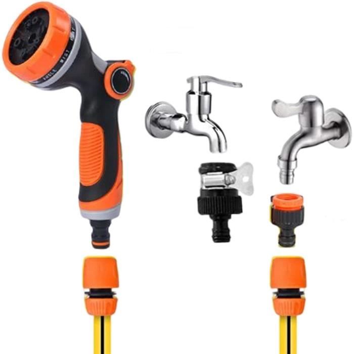 Buse de tuyau d'arrosage - Buse de pulvérisation 10 fonctions haute ...