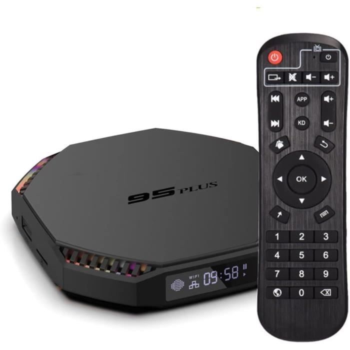 Android TV Box 11.0 8 Go De RAM 128 Go De ROM, RK3566 Quad-Core 64Bits ...