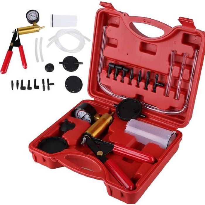 Pompe à Vide Manuelle, Testeur de Pression à Main Outil de Purge de ...