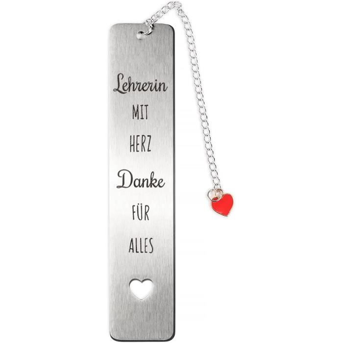 Signet Allemand Marque Page En Métal Pour Maîtresse D’École ...