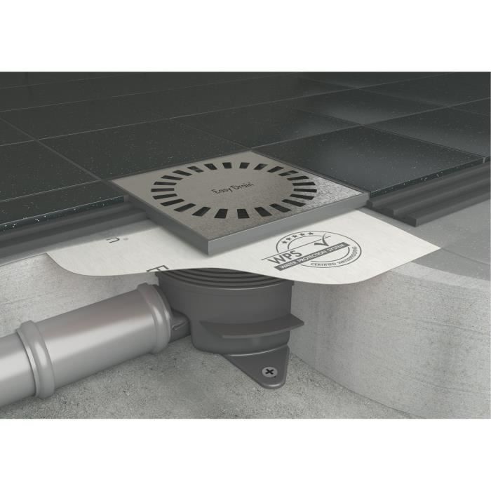 Bonde de sol AQUA BRILLIANT - Bonde de sol sans bavette et raccord ...