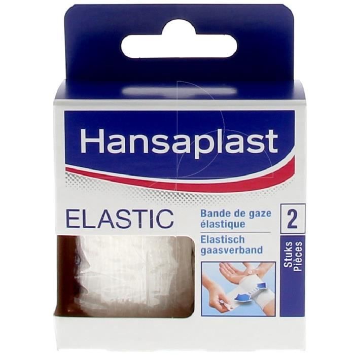Hansaplat - Lot de 2 bandes de gaze élastiques - 4 m x 6 cm - Cdiscount ...