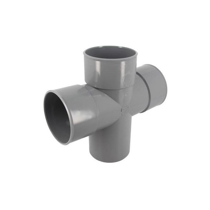 Croix PVC 87 degré 30 (90 degré) Mâle/Femelle, 100 - Cdiscount Bricolage