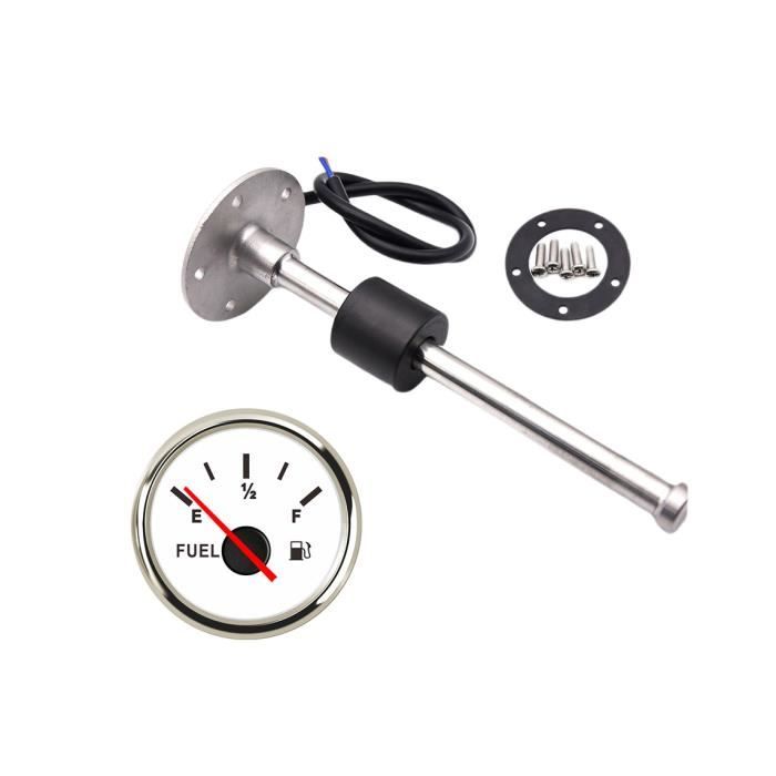 0-190 OHM Indicateur de Niveau D' de RéServoir de Carburant Jauge de ...
