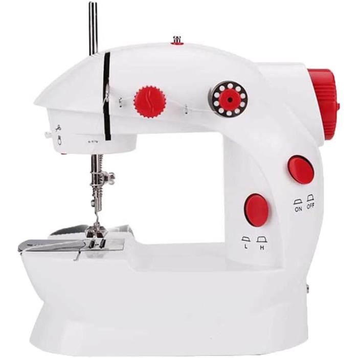 Machine À Coudre Électrique Mini Machine À Coudre Vitesse Double Ménage ...