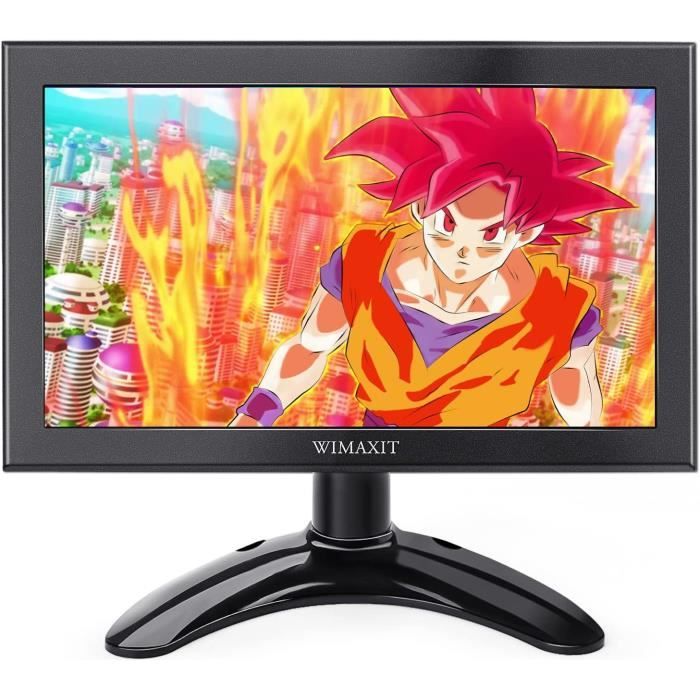 8 Pouces Cctv Monitor, 95% Srgb 690 Nits Brightness Avec Hdmi-Vga-Av ...
