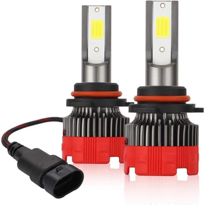 Led 9005 Ampoules De Phares À Led Hb3 6000K Hi Beam 55W 8000Lm ...