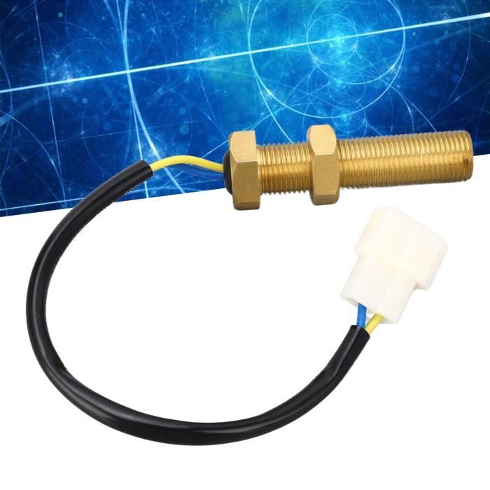 Capteur de vitesse de rotation magnétique M16x1.5 en laiton IP44 ...
