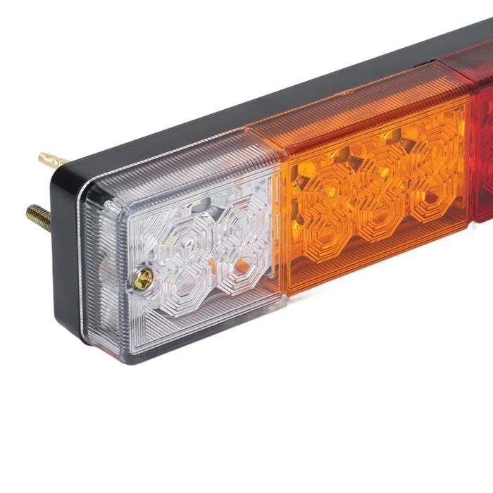 Feu de remorque - YOSOO - 20 LED - 12V - Étanche - Installation facile ...