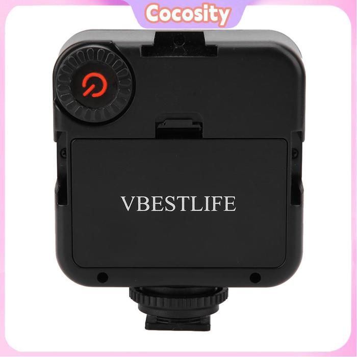 Lumière vidéo LED, portable dimmable sur la caméra lumière vidéo mini ...