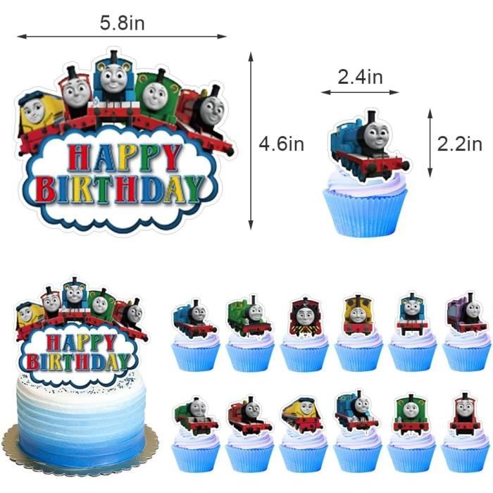 30 Pcs Thomas Anniversaire Décoration De Fête Thomas Friends Ballons ...