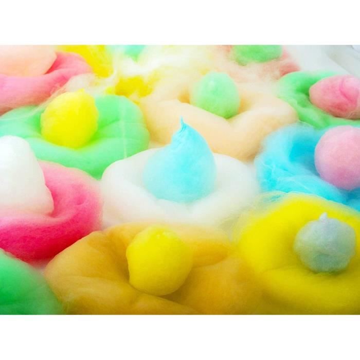 Sucre Pour Barbe À Papa - 3 X 230 G - Pour Machine À Barbe À Papa ...