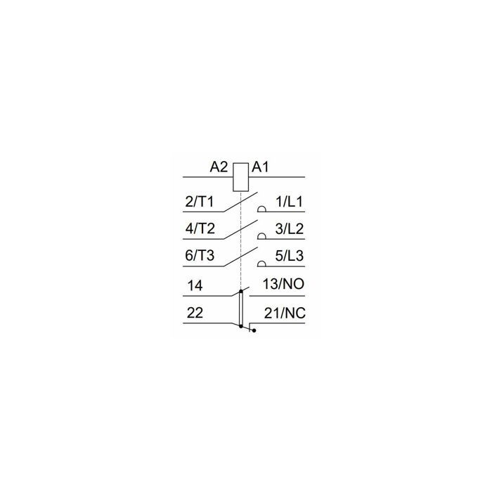 Lc1d09u7 Schneider - Contacteur Moteur Triphasé - 3no - 9a - Bobine ...