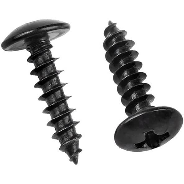 Tête Ronde Vis À Bois - Acier Carbone Tête De Croix Vis Autotaraudeuses ...