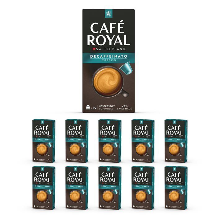 100 Capsules de Café en Aluminium Compatibles NESPRESSO® À USAGE ...