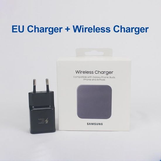 Ajouter un chargeur UE 15 W-Pour Samsung Recharge Sans Fil 15W EP-P1300 Qi Charge Rapide ...