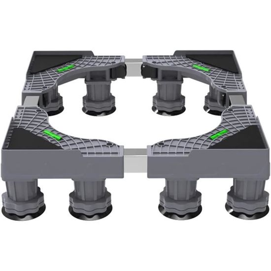 Support de Machine à Laver Base réglable multifonctionnelle avec 8-12 ...
