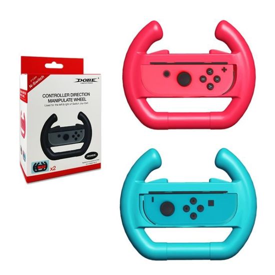 Manette jeux vidéo,volant de course pour Nintendo Switch, poignées de ...