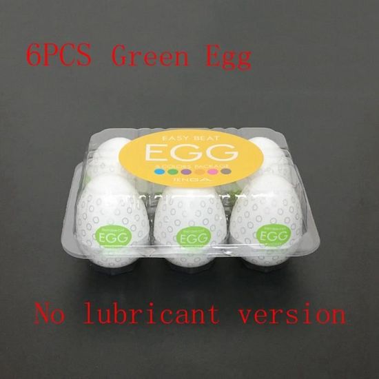 12/6 Pcs/box Masturbation Oeufs Portable Stimulant Pénis Masseur Silicone Extensible ...