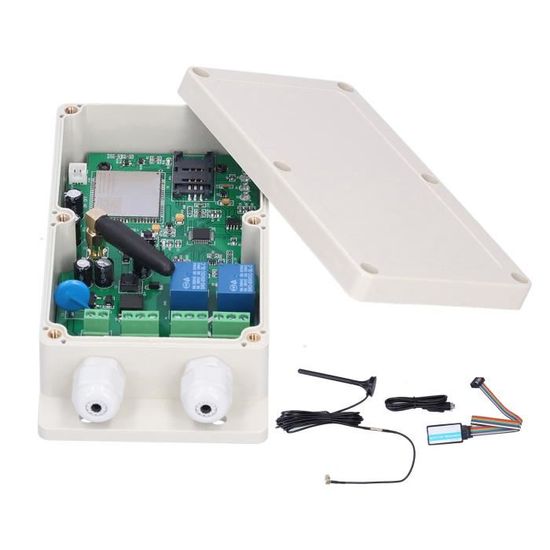 Cikonielf Contrôleur d'accès de porte AC/DC 12‑24V Remote Control Box ...