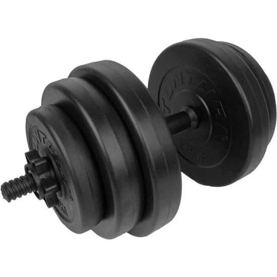 TUNTURI Haltères Réglables Vinyl 28kg - Cdiscount Sport