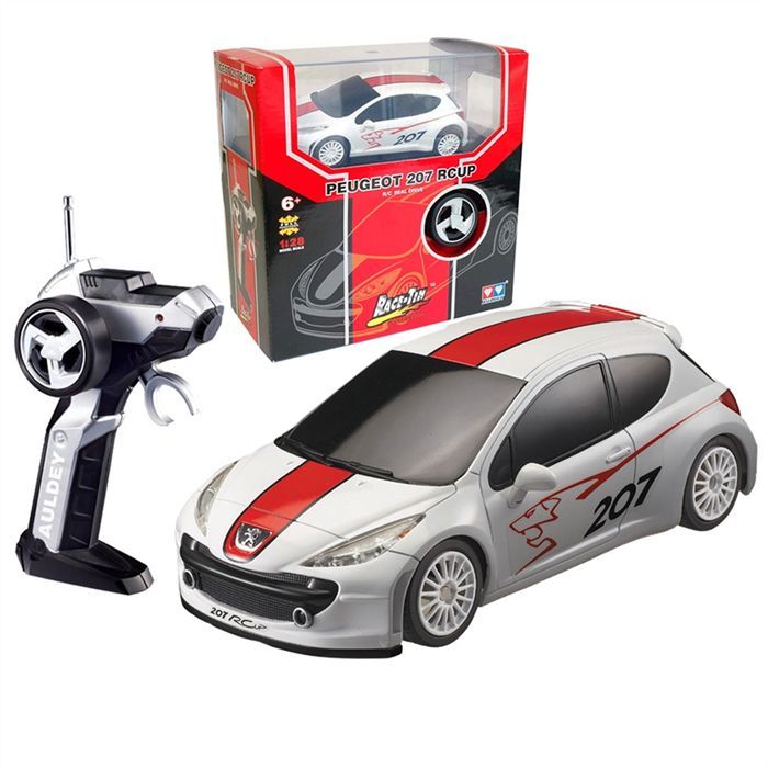 Audley Peugeot 207 RC Cup Blanche - Cdiscount Jeux - Jouets