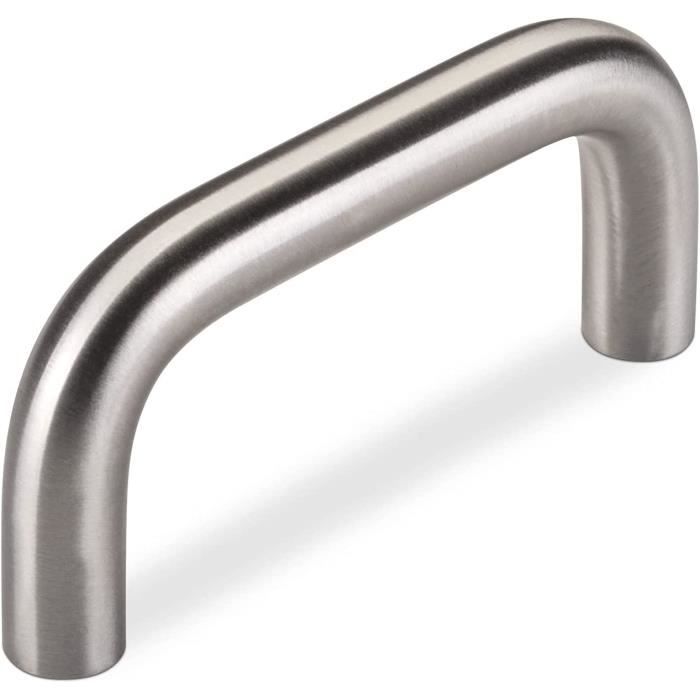 Poignée en arc BG03 Entraxe des trous 64 mm acier inoxydable[392 ...