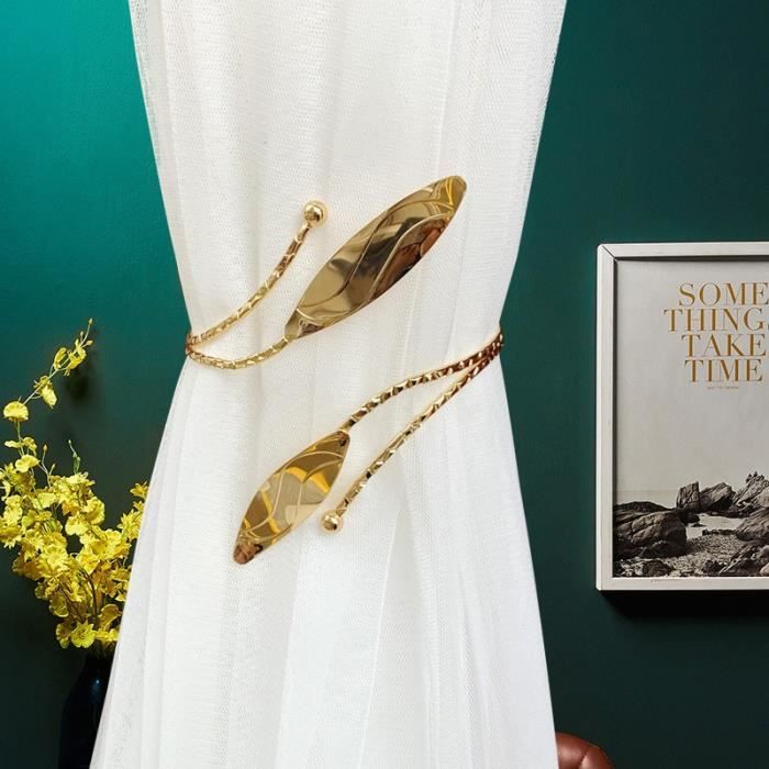 Rideaux,Embrasses de rideaux en alliage,dos de fenêtre,Style moderne et ...