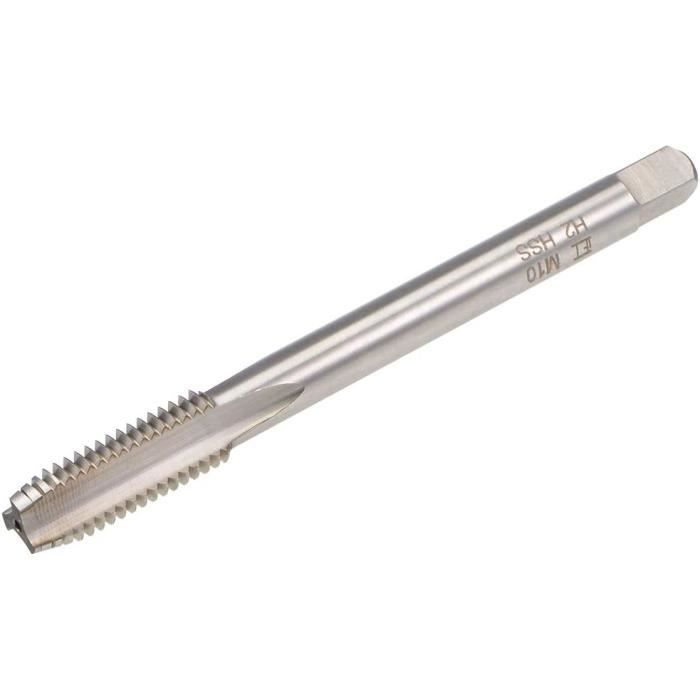 Taraud De Fraisage Métrique M10 Filetage 1,5 Pas H2 Précision En Acier Rapide Outil De Taraudage ...