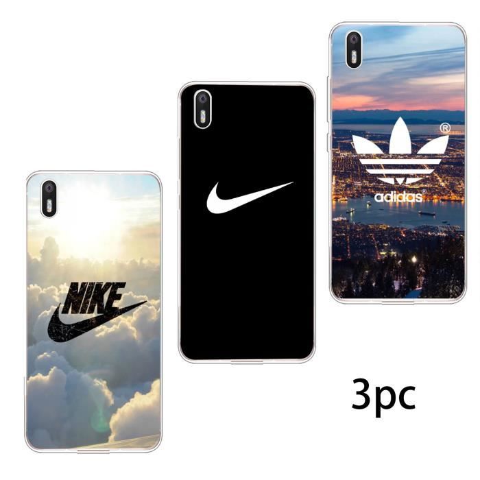 Coque Pour Apple iPhone X 3PC Adidas et Nike Schéma Souple Premium TPU ...