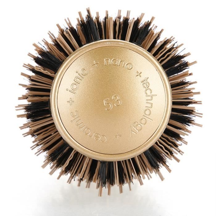 Drfeify peigne de coiffure professionnel Peigne à cheveux rond ...