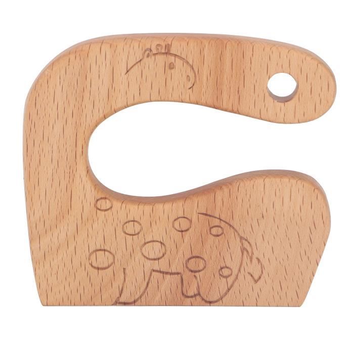 Hachoir pour enfants en bois Couteau en bois pour enfants Fruits ...