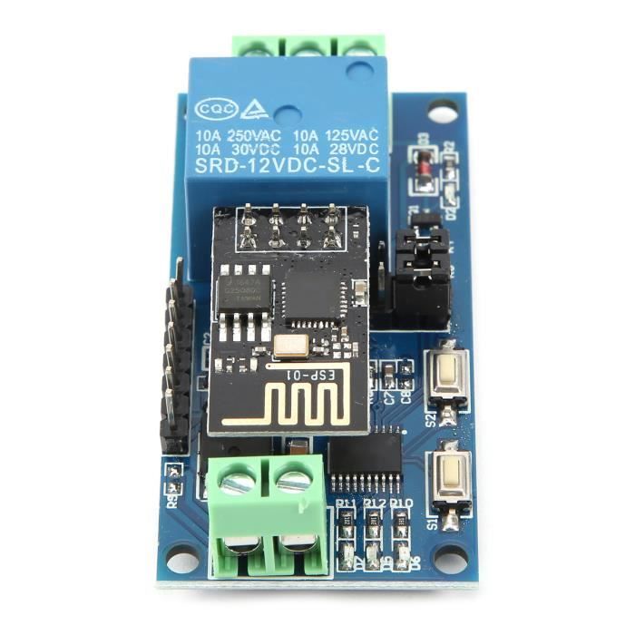 LIU-7542150445667-module de relais 1 voie Module de Relais WiFi 1 Voie ...