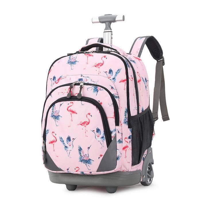 Cartable à roulettes Garçons Filles, Scolaire Collège Enfant Primaire ...