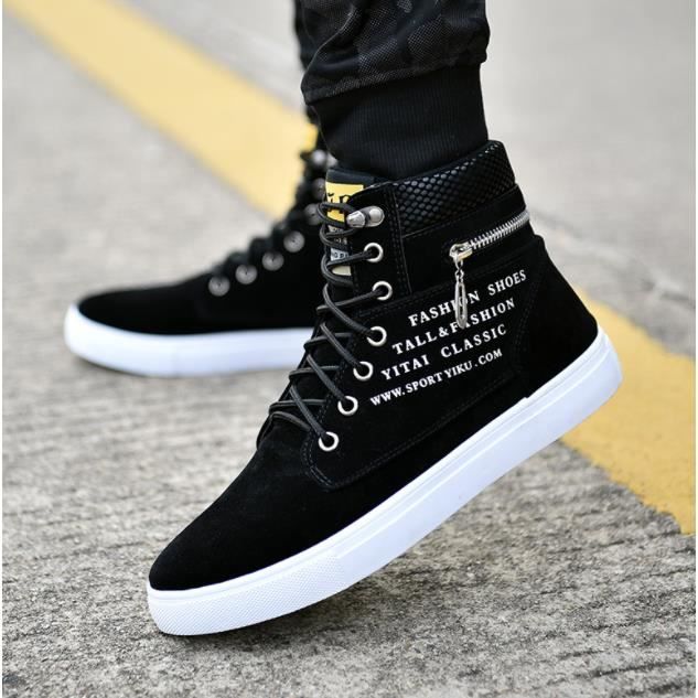 Chaussures montantes Mode Chaussure Homme Basket Homme Skate Shoes ...