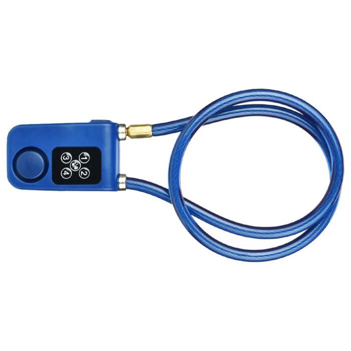 Mxzzand serrure à chaîne Y787 – serrure d'alarme intelligente, chaîne antivol, pour porte de ...