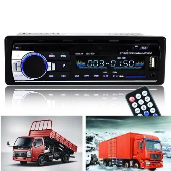 Autoradio avec Bluetooth OEMG 24V lecteur Mp3 Audio stéréo, FM /USB/SD ...