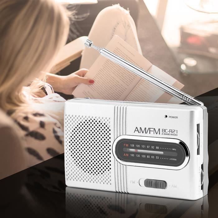 Radio Portable AM-FM Ondes Courtes Radio Transistor Récepteur Stéréo ...