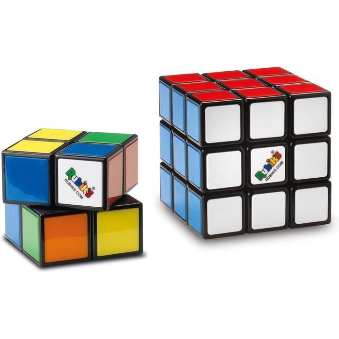 RUBIK'S Cube Coffret Advanced 3x3 + 2x2 - Jeu de Casse-Tête Coloré ...