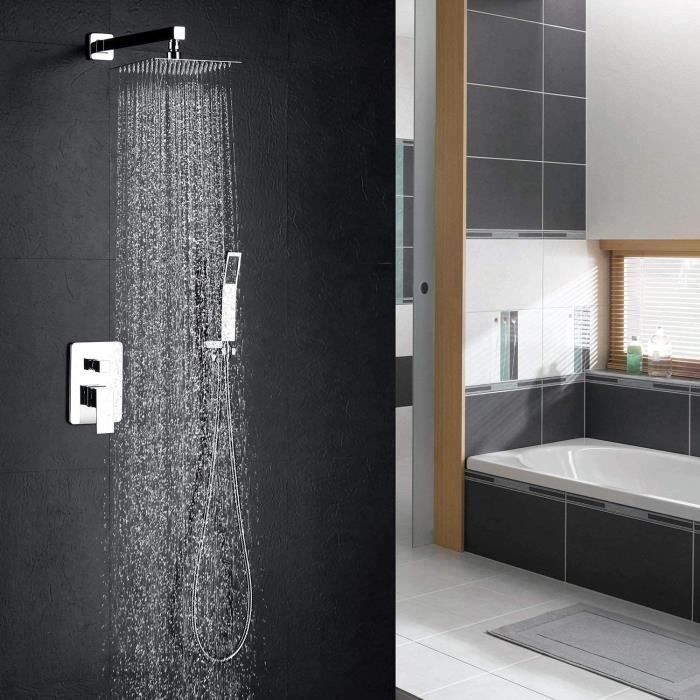 Hm Colonne de Douche,Système de douche à effet pluie et douchette à ...