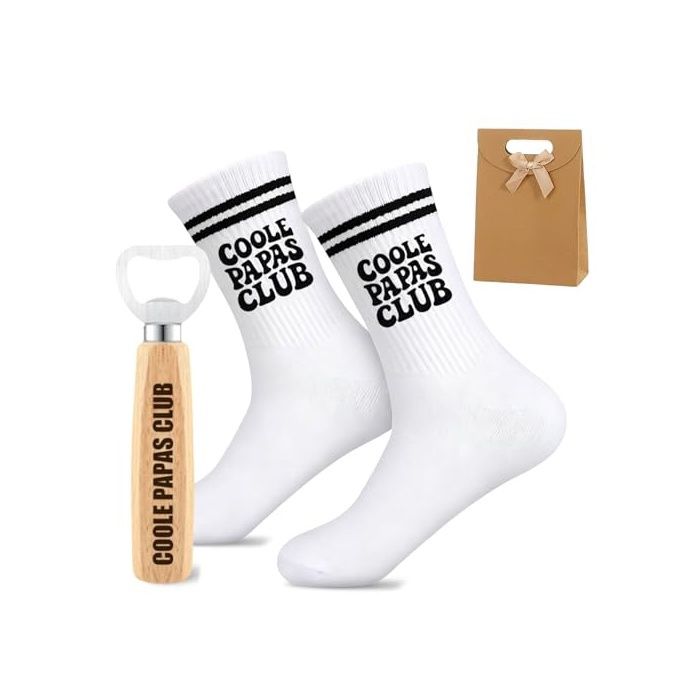 Cadeau de fête des pères Cadeaux pour papa chaussettes cool pour papa ...
