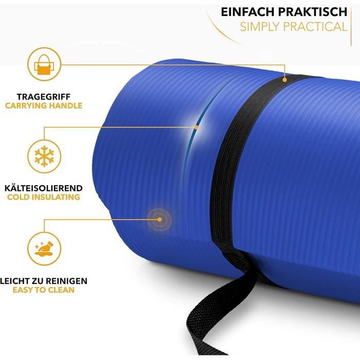 Tapis D'Exercice Fitness Tapis De Yoga Tapis De Pilates Tapis De ...