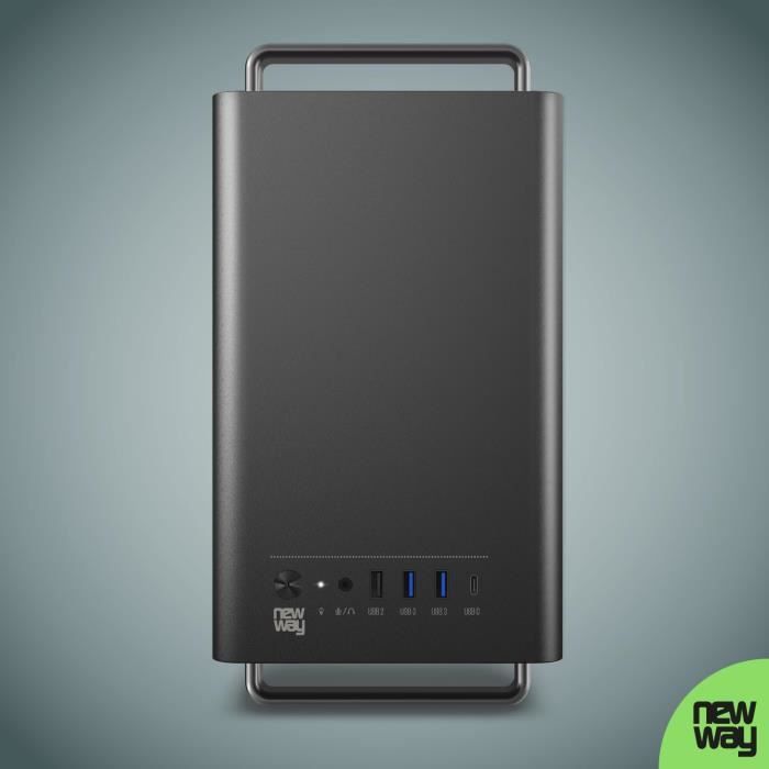 Boitier PC Mini Tour - NEWWAY - NC1 - Compatible Mini-ITX, ITX, Micro ...