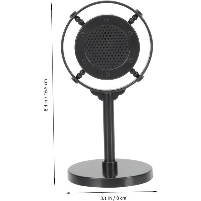 Modèle de Micro Vintage karaoké Accessoire de Microphone Vintage des ...